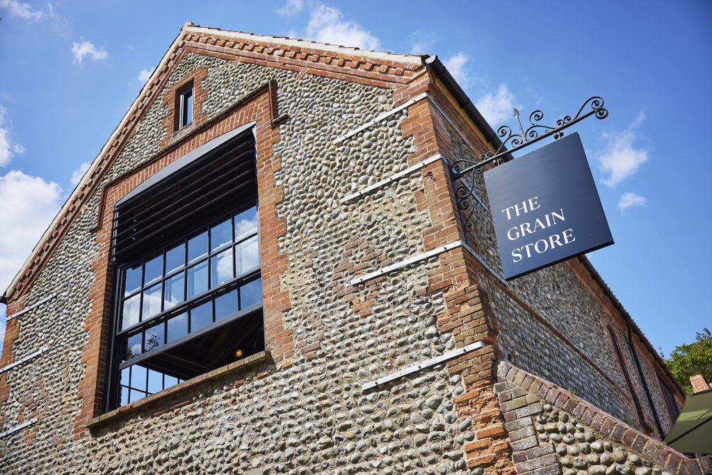 The Grain Store restaurant at The Maltings in Weybourne, Norfolk